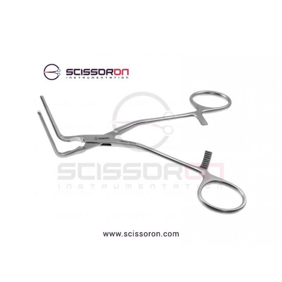 DeBakey Multi-Purpose Clamp 90° Angled Jaws